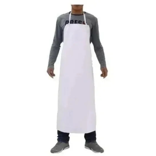 Mandil blanco de PVC .43 MM - MR Seguridad DZ1012-BC — DIBAMEX